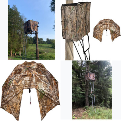 Umbrella Blinds For Hunting Tree Stand Camouflage Turkey Deer Crossbow ...