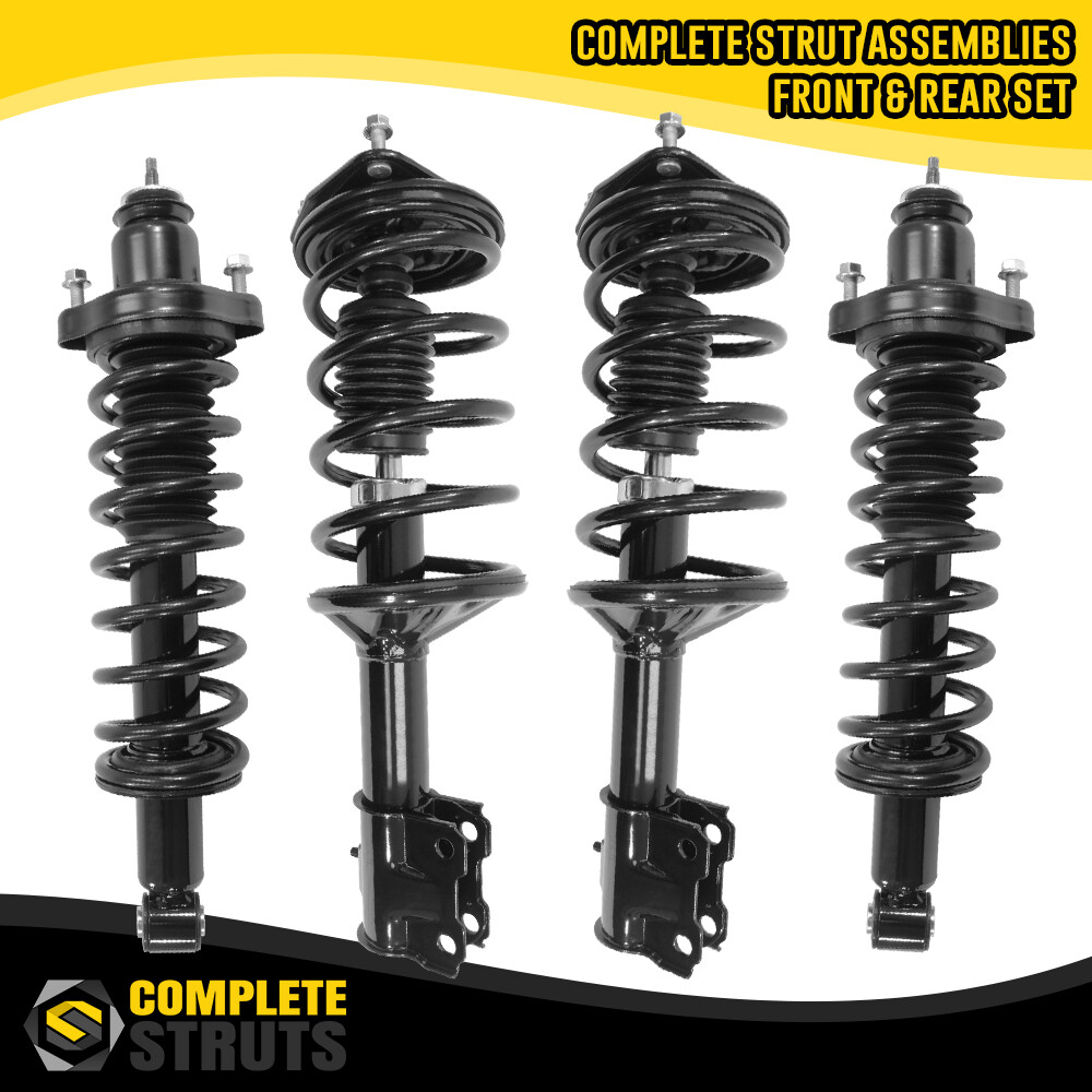 2002-2005 Mitsubishi Lancer ES Front & Rear Complete Struts & Coil ...