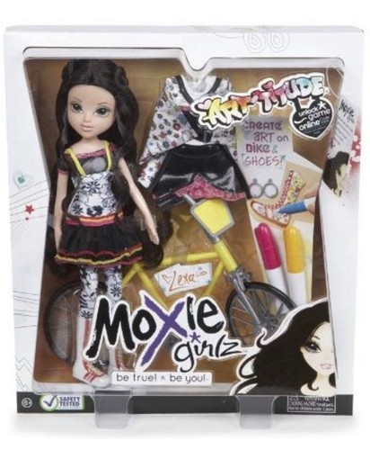 Moxie Girlz Art-titude Doll Pack Fashion Doll Dress Up Doll Glitterin ...