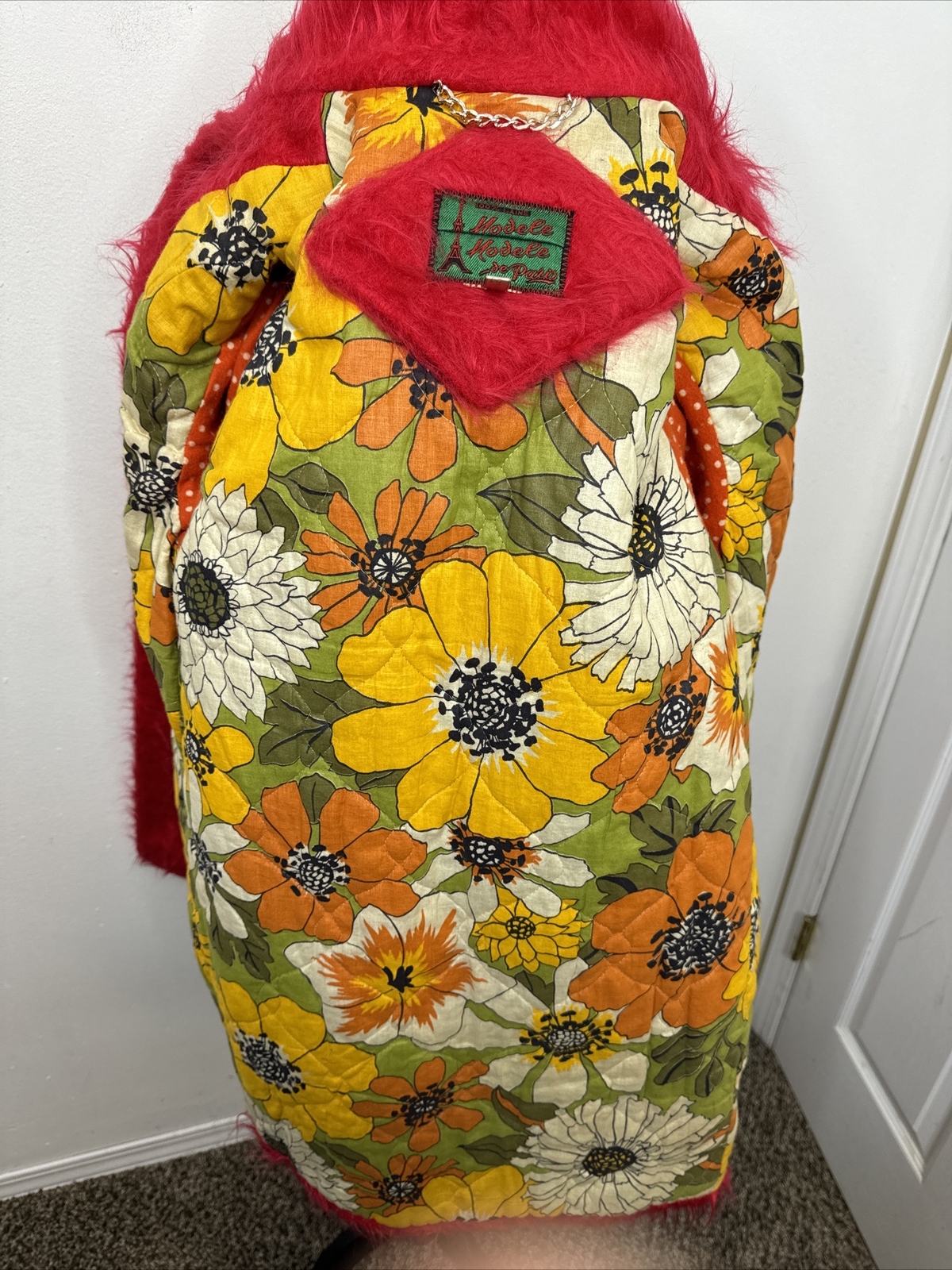 Vintage Modelle Modelle Paris Wool Coat Boho Mod Woma… - Gem