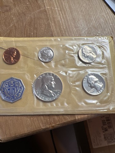 1963 Proof Set Silver Coins US Mint Lot Original Envelope COA | eBay