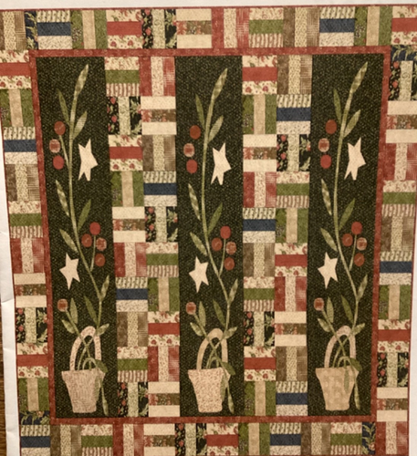 PATTERN “Blessings Baskets” Flower Vines & Stars Quilt NEW Jan Patek Quilts | eBay