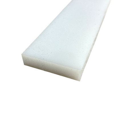 3/8" x 1-1/2" x 36", UHMW Plastic Rectangle Bar, White | eBay