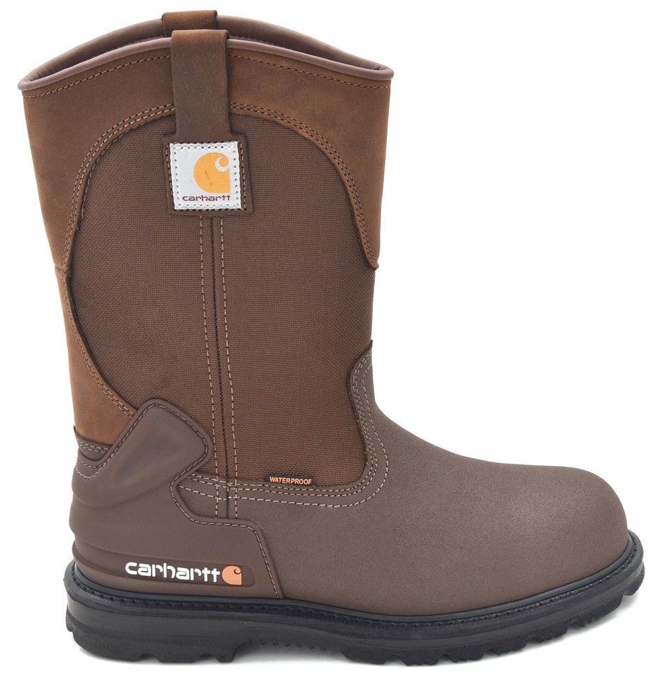 Carhartt Men's 11" Steel Toe Waterproof Wellingtons CMP1270 | eBay