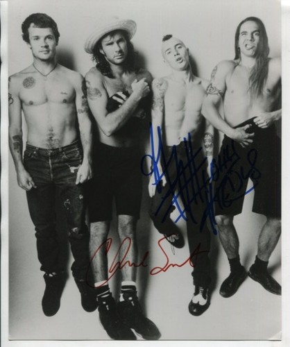 RED HOT CHILI PEPPERS - CHAD & ANTHONY signed AUTOGRAPH 3378 | eBay