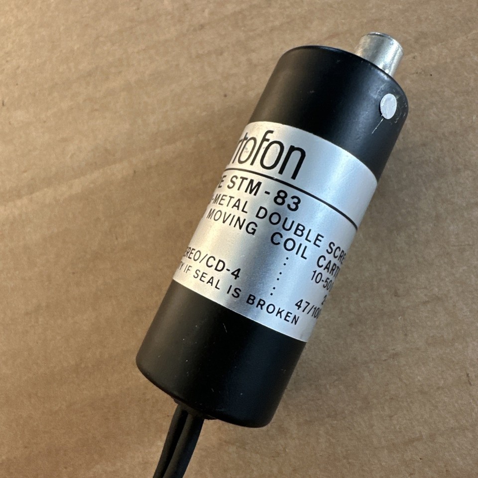 Rare Vintage Ortofon STM-83 MC Step-Up Transformer for Moving Coil ...