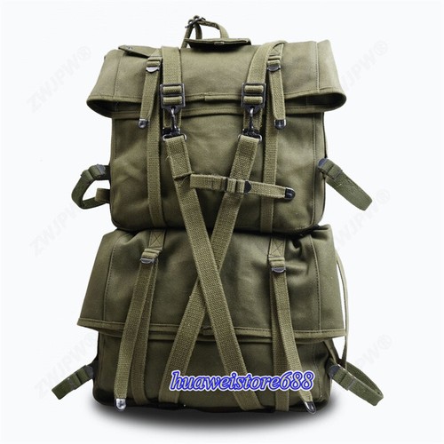 Replica WW2 USMC M1944 Haversack Military Backpack Upper+lower Bag Set ...