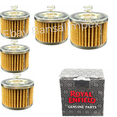 Genuine Royal Enfield Filter Comp, Engine Oil 1570120/B, Meteor ...