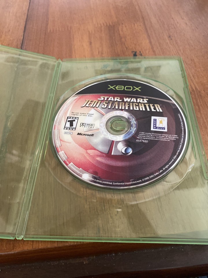 Star Wars: Jedi Starfighter (Original Xbox) DISC ONLY WORKS PERFECT ...