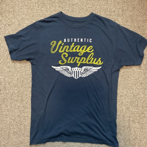 Sonoma T Shirt Men's Size M Blue Vintage Surplus | eBay