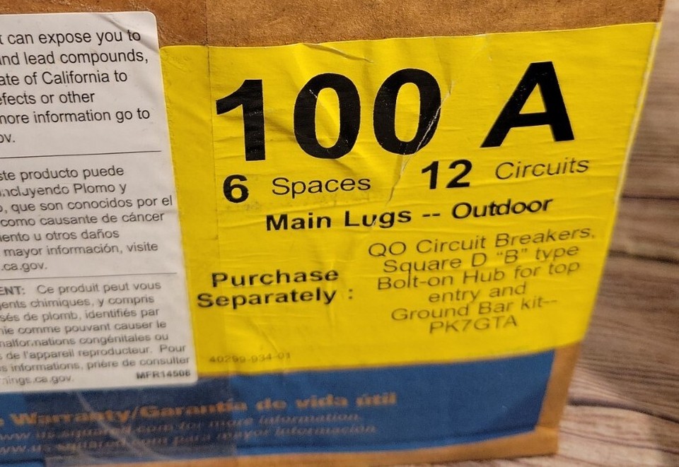 Hot Spring Spa GFCI Sub Panel, 100 Amp Max 50amp Supplied Watkins ...