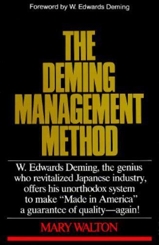 The Deming Management Method 9780399550003| eBay