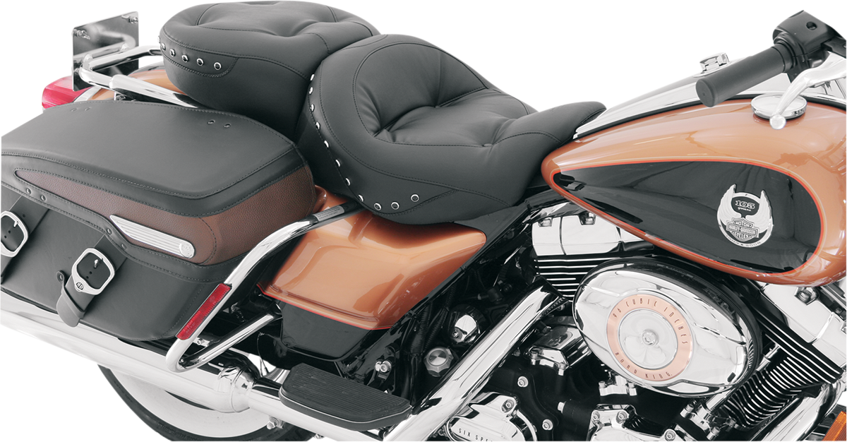 Mustang Regal Touring Seat - Black - Harley-Davidson Touring 08-23 | eBay