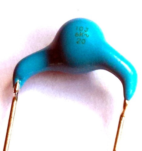 4x pieces – 10pf, 10J, 6KV Murata high voltage ceramic capacitor 10D ...