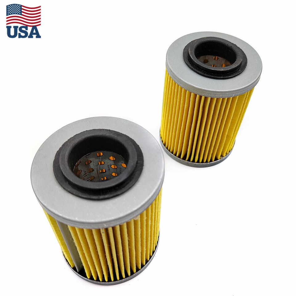 2 PCS Can-Am Oil Filter Filters Commander Maverick 800 1000 03-21 Quad ...