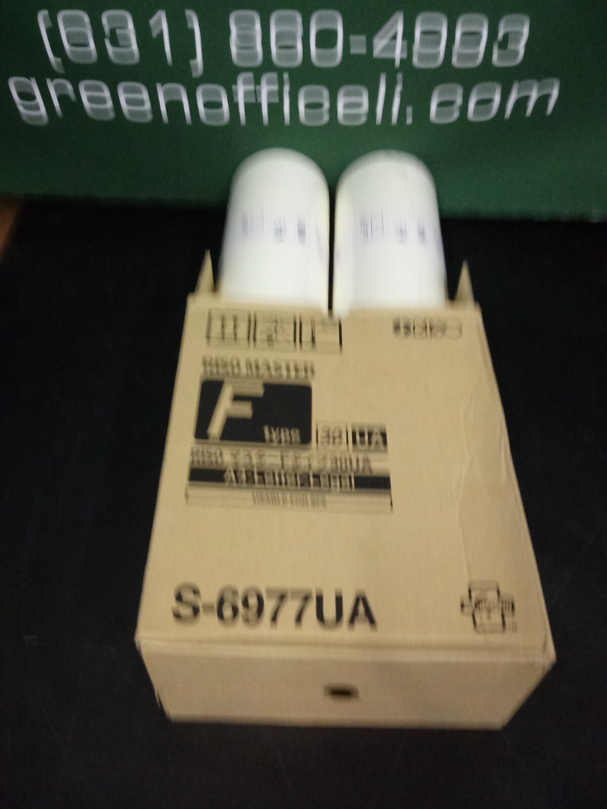 NEW 2 GENUINE RISO S6977 MASTER ROLLS for SF5130 Duplicator | eBay