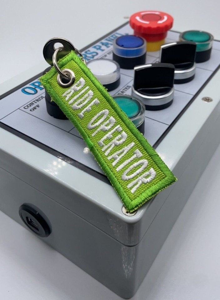 RideSims Roller Coaster Control Panel, USB KEYBOARD, Custom Build, Key ...