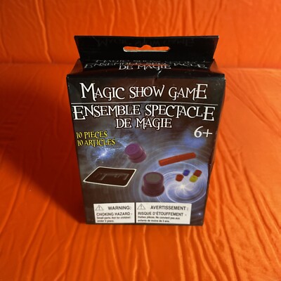 Magic Show Game Ensemble Spectacle For Ages 6+ 10 Pieces New | eBay