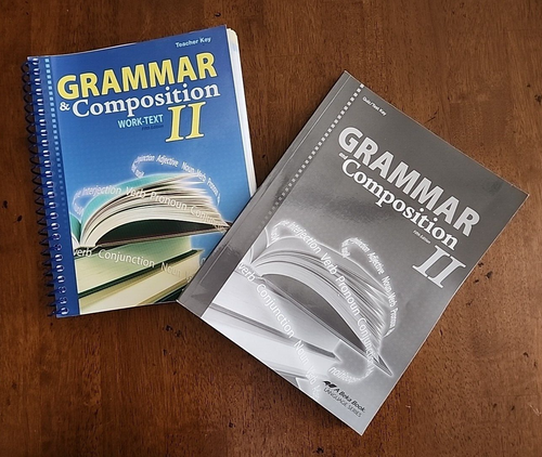 ABEKA 5th Edition Grammar & Composition II Teacher Key & Test/Quiz Key ...