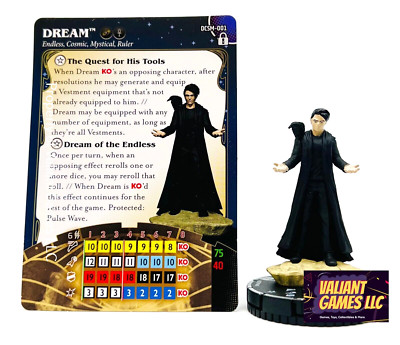 Heroclix Iconix Dream DCSM-001 w/ Card Sandman Iconix Set | eBay