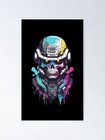 Abstract Zombie "Army of Death" poster 20.2 x 33.1 in | eBay