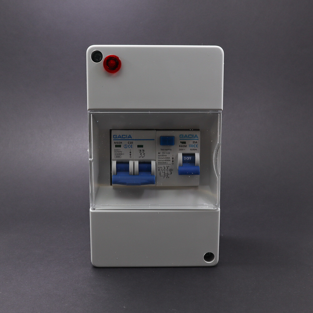 Motorhome Caravan Fuse Box Mains 240v 230v RCD MCB Consumer Unit Barge ...