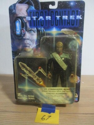 Lt Commander Worf Star Trek First Contact Action Figure 1996 #16105 | eBay