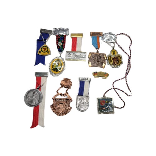Vintage 1974 German Volksmarch Medal Lot – Hiking & Swimming Awards ...