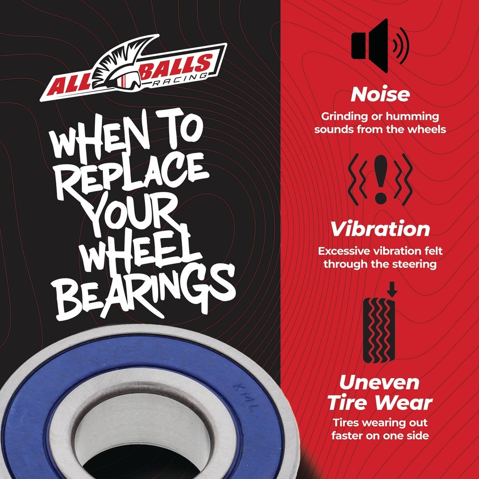 All Balls Front Wheel Bearing Seal Kit For Honda CB350 F-F1 72-74 CB360 ...