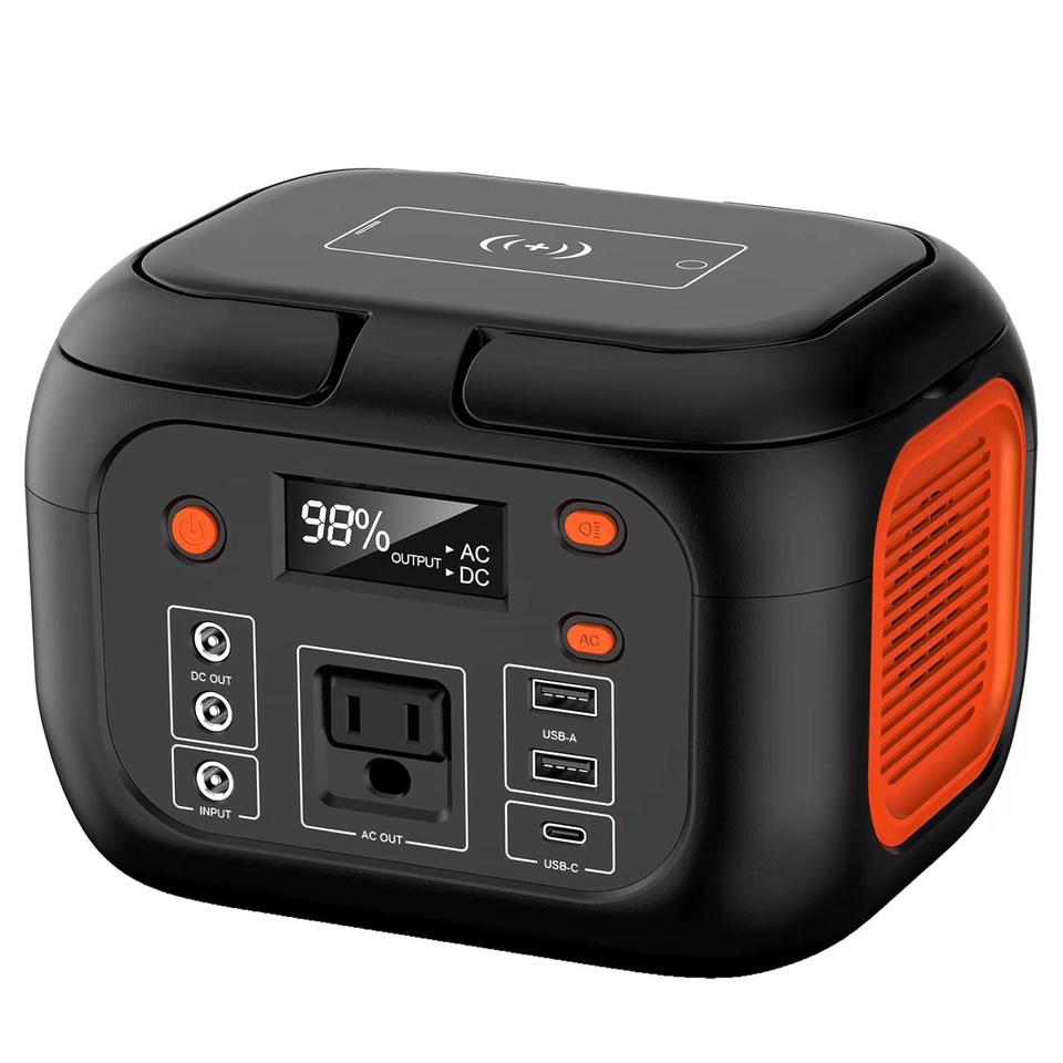 Portable Power Station,110V AC Outlets Solar Generator Storage Energy ...