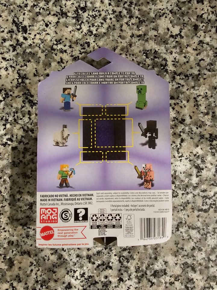 Wither Skeleton 2021 MINECRAFT Action Figure Mattel 15 Years 15th NEW ...
