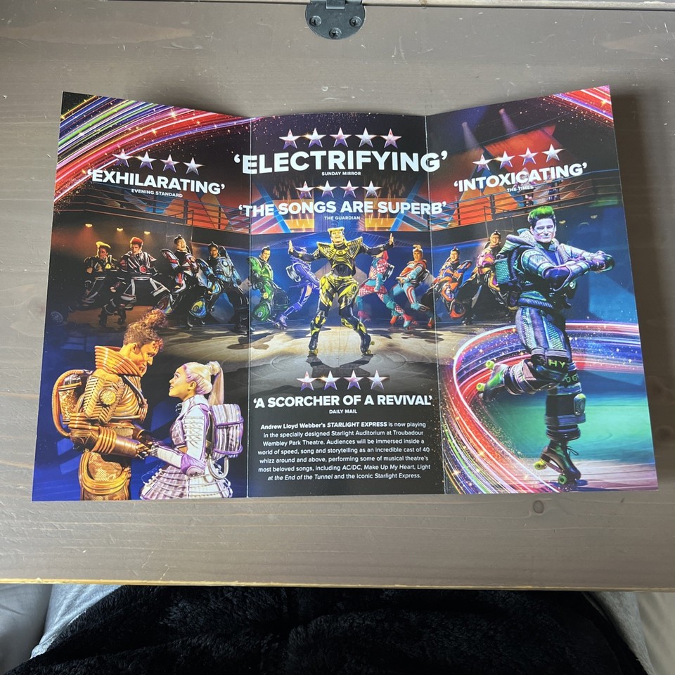 Andrew Lloyd Webber's Starlight Express 2025 London Troubadour Theatre ...