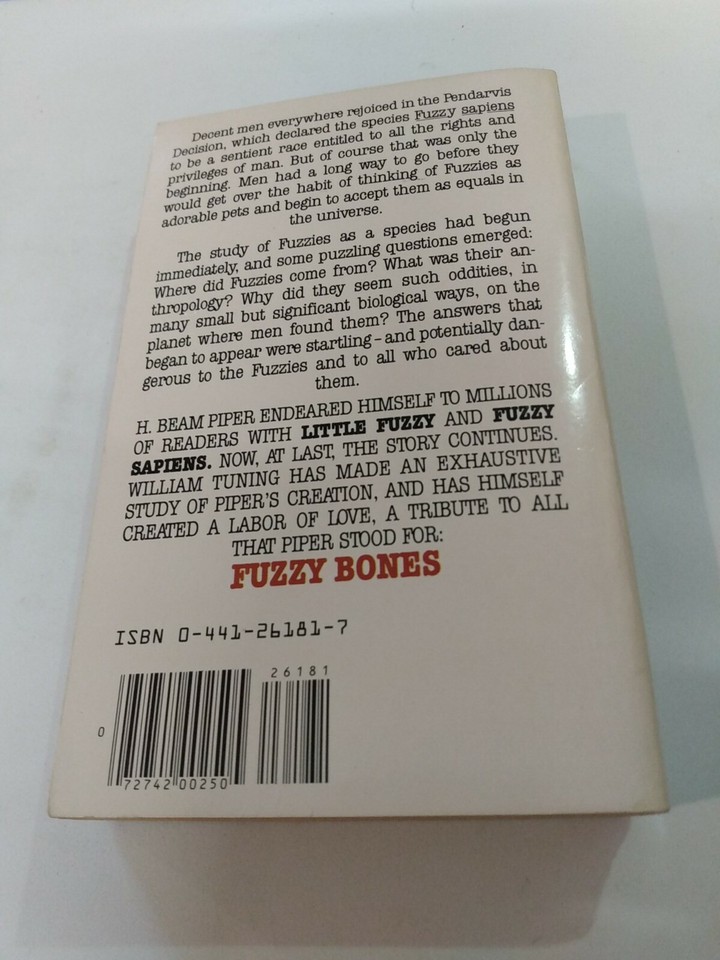 Fuzzy Bones by William Tuning 1st Ace Ed/Print 1981 VG WR4 ...