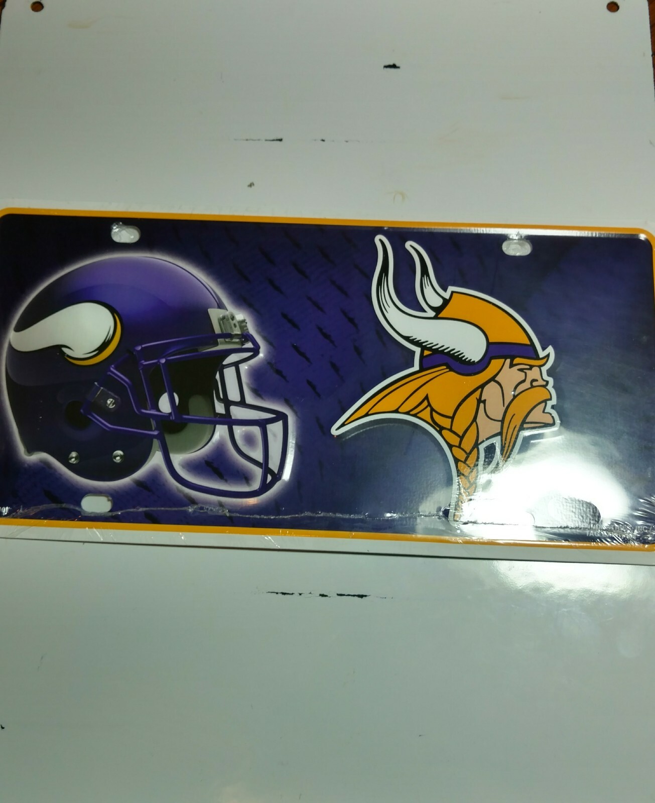 NFL Novelties Minnesota Vikings License Plate | eBay