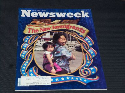 1980 JULY 7 NEWSWEEK MAGAZINE - THE NEW IMMIGRANTS FRONT COVER - L ...