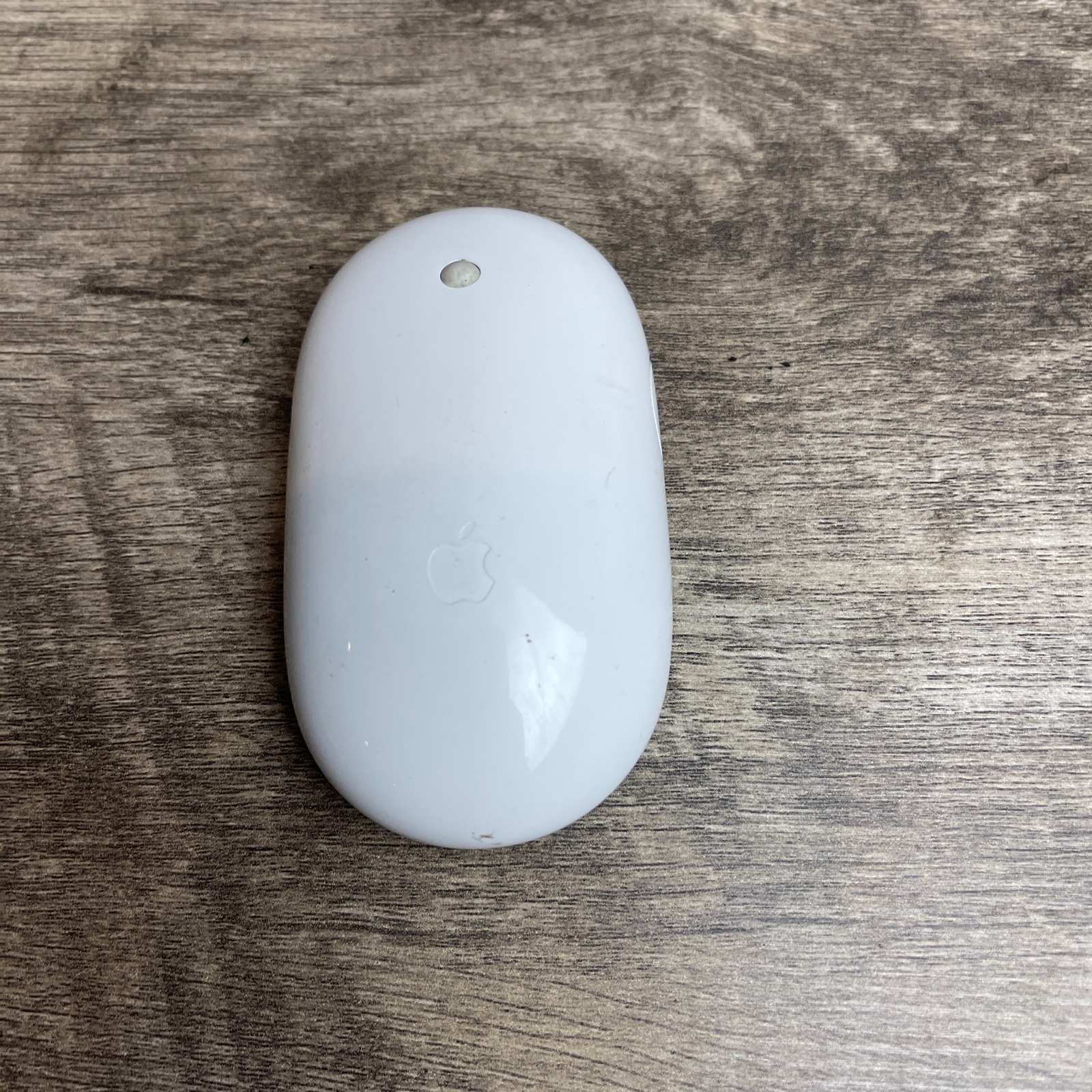 Apple Mighty Mouse A1197 White Wireless Bluetooth 4-Way Scrolling Laser ...