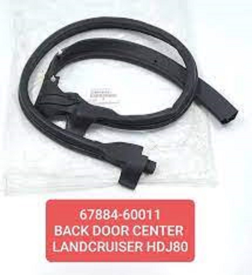 Toyota Genuine OEM WEATHERSTRIP, BACK DOOR, CENTER LAND CRUISER 67884-60011 | eBay