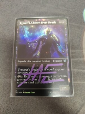 1x Signed Foil Showcase Tymaret Chosen From Death Magic The Gathering ...