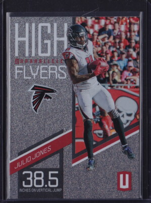 2019 UNPARALLELED HIGH FLYERS JULIO JONES #HF-JJ FALCONS ALABAMA ...