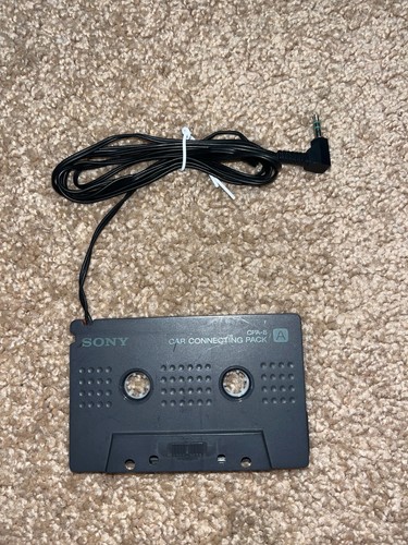 Sony Cpa-8 Car Connection Cassette Tape Adapter Discman Walkman AUX for ...