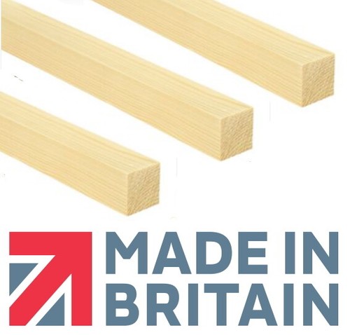 Timber Pine Wood Moulding PSE Length 1.15M Long 21x21mm 1x1 34x34mm ...