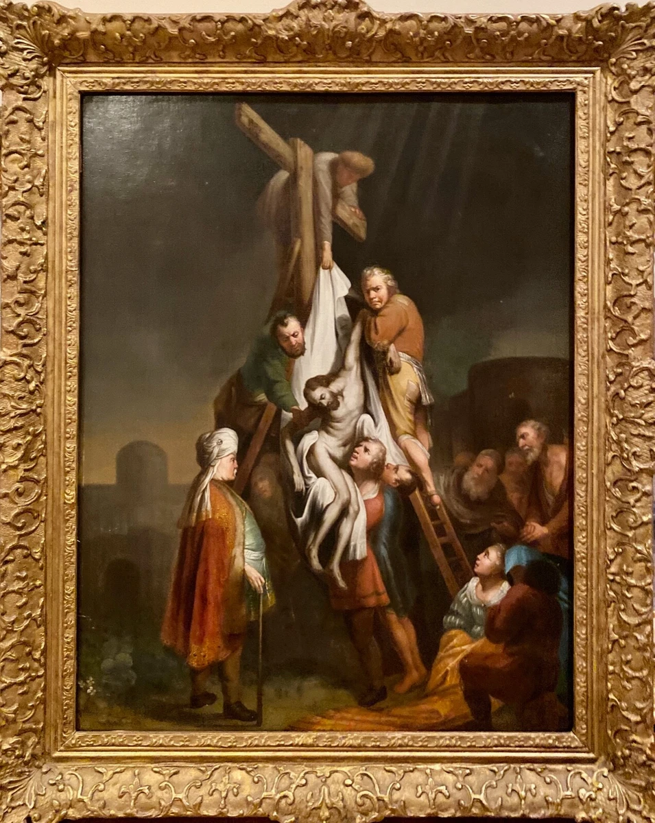 The Crucifixion Painting By Rembrandt