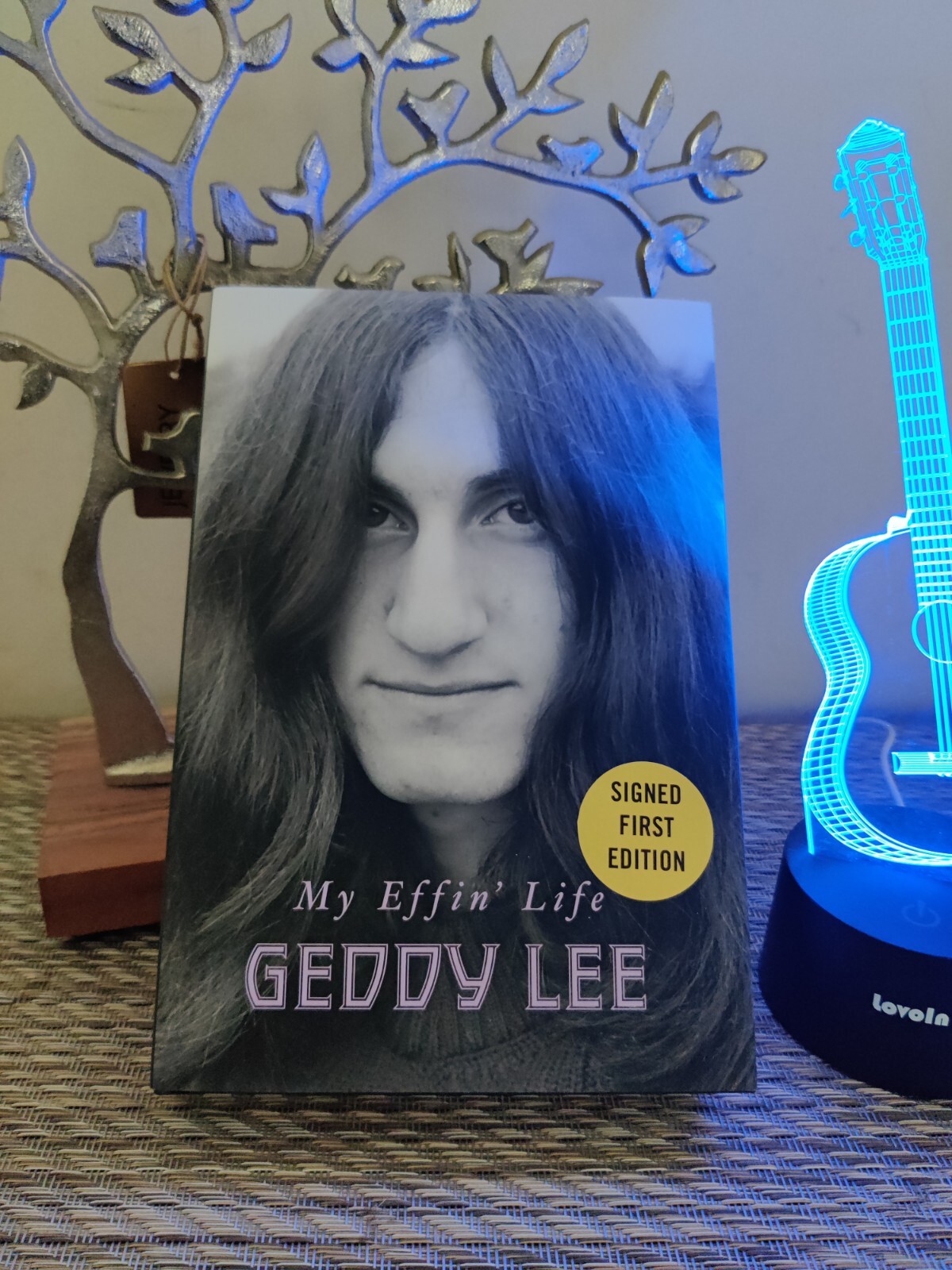 Geddy Lee SIGNED BOOK My Effin Life RUSH Ready To Ship | eBay