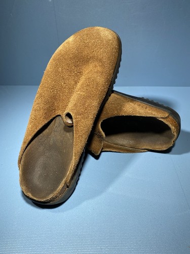 Betula by Birkenstock Amsterdam Unisex L7M5Felt Wool Brown Mule Slip On ...