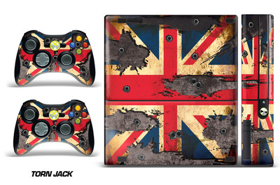 Skin Decal Wrap for Xbox 360 E Gaming Console & Controller Sticker ...