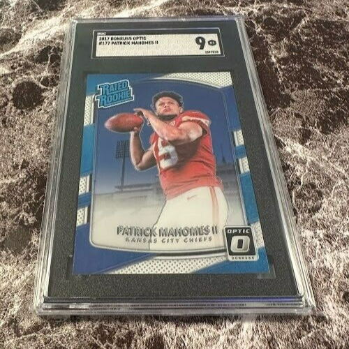 2017 Panini Optic Patrick Mahomes II Rated Rookie SGC 9 | eBay