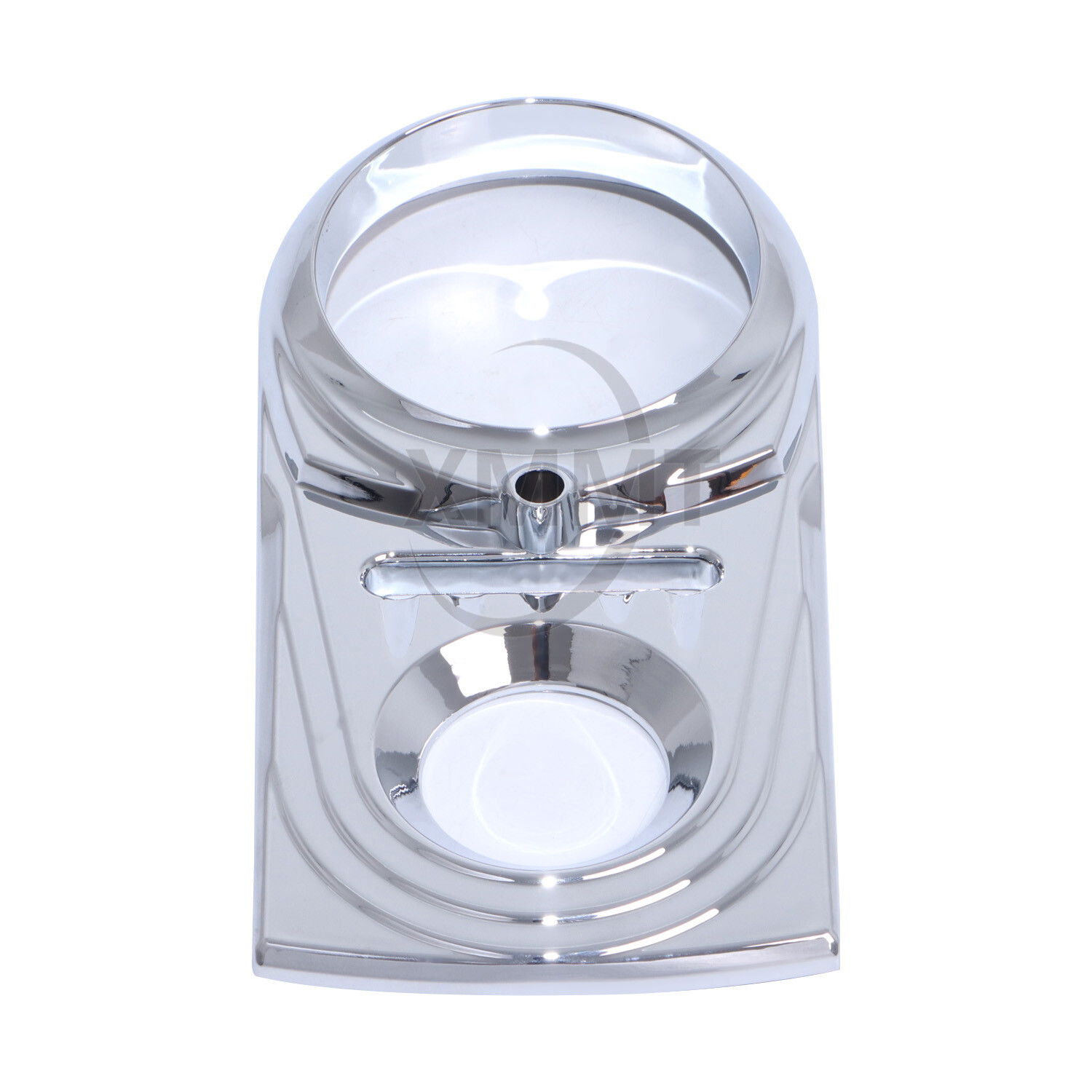 Silver Dash Panel Insert Cover For Harley Dyna Fatboy FLSTF Softail ...