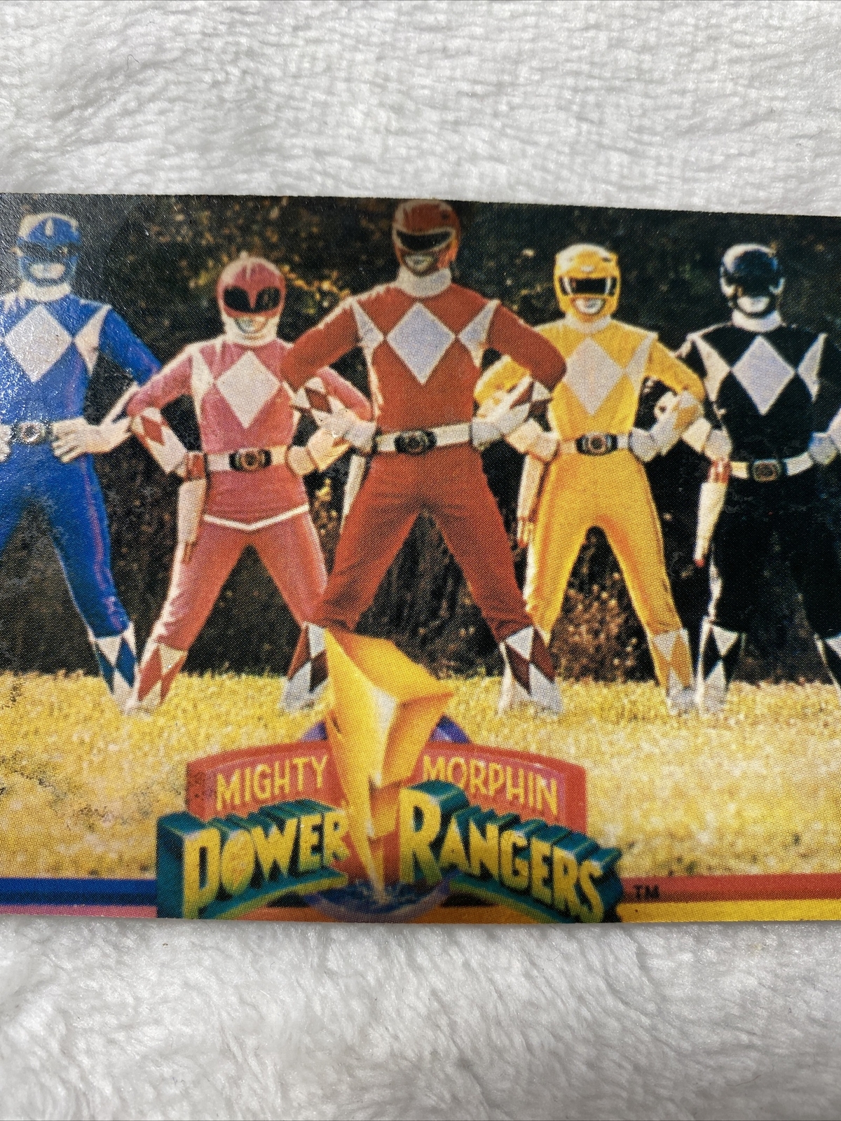 Green Power Ranger Rare MMPR Power Rangers Trading Card Jason David ...