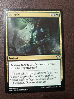 PUTREFY C20 - Magic The Gathering MTG Collectible Card game | eBay