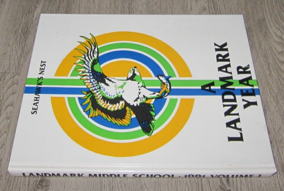 1991 Landmark Middle School Yearbook Annual Jacksonville Florida | eBay